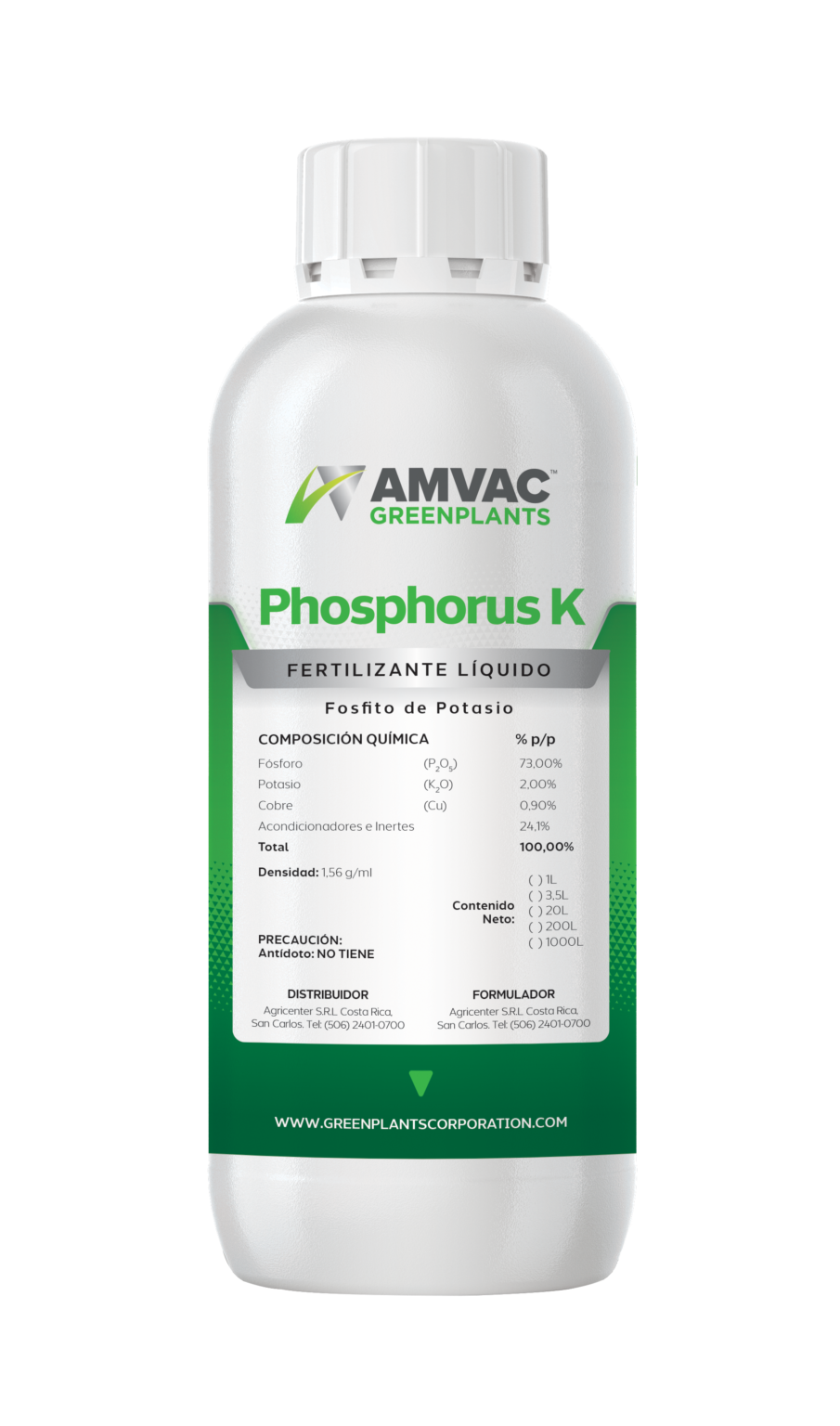 Phosphorus K - greenplants